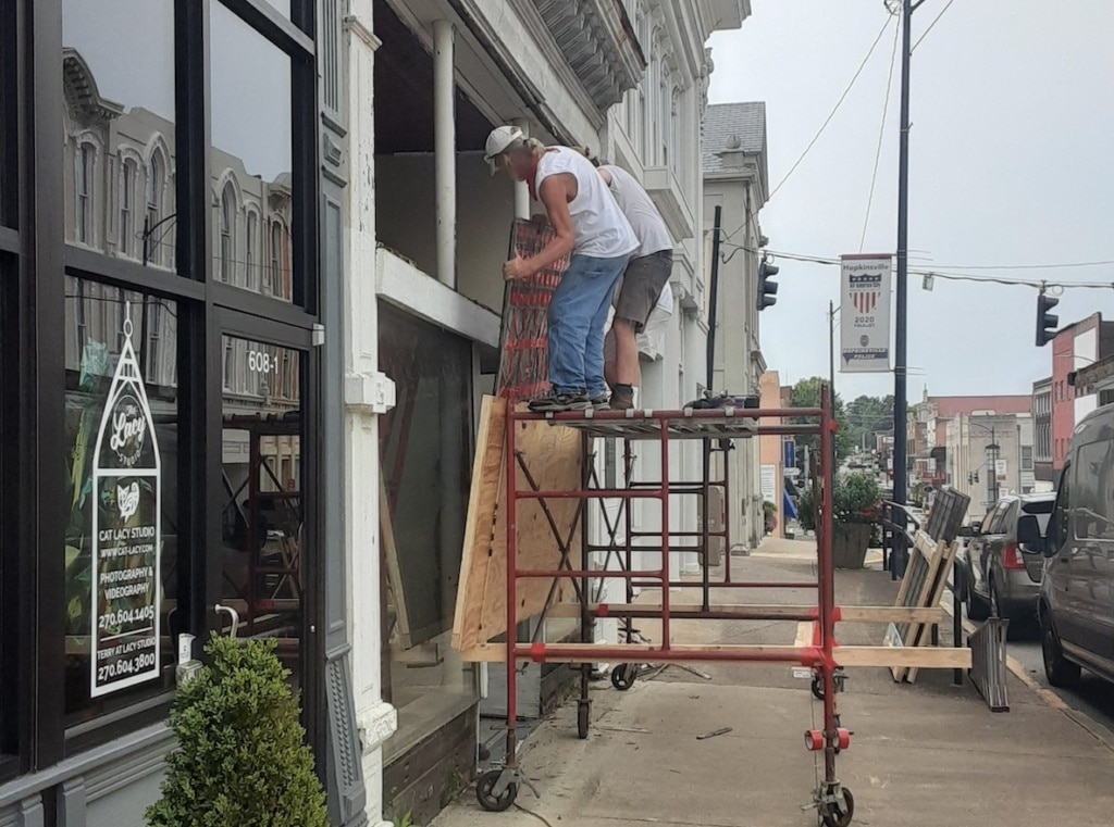Century-old tailor’s sign being restored - Emmanuel Studio, Inc.